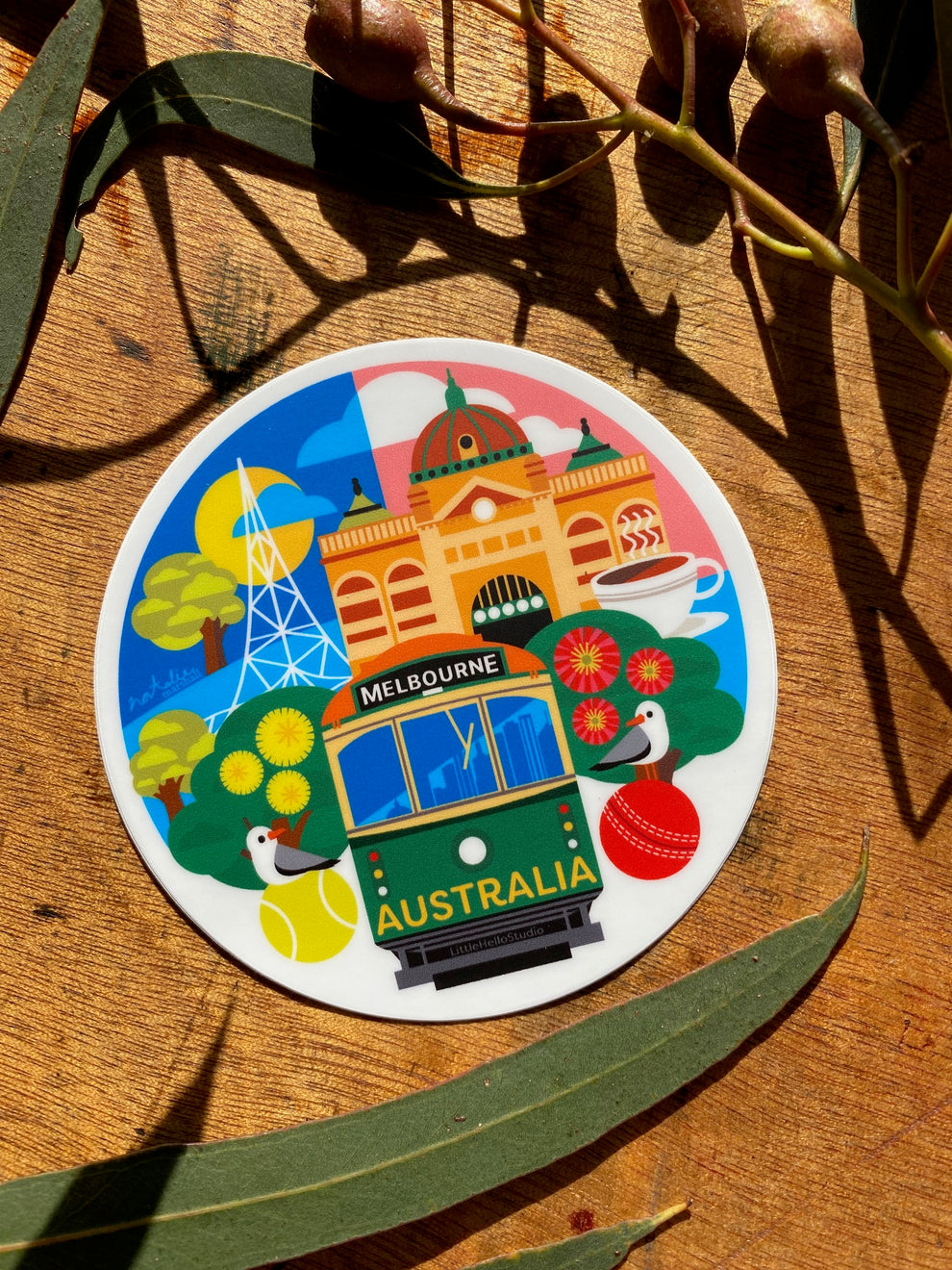 Melbourne Sticker – Little Hello Studio
