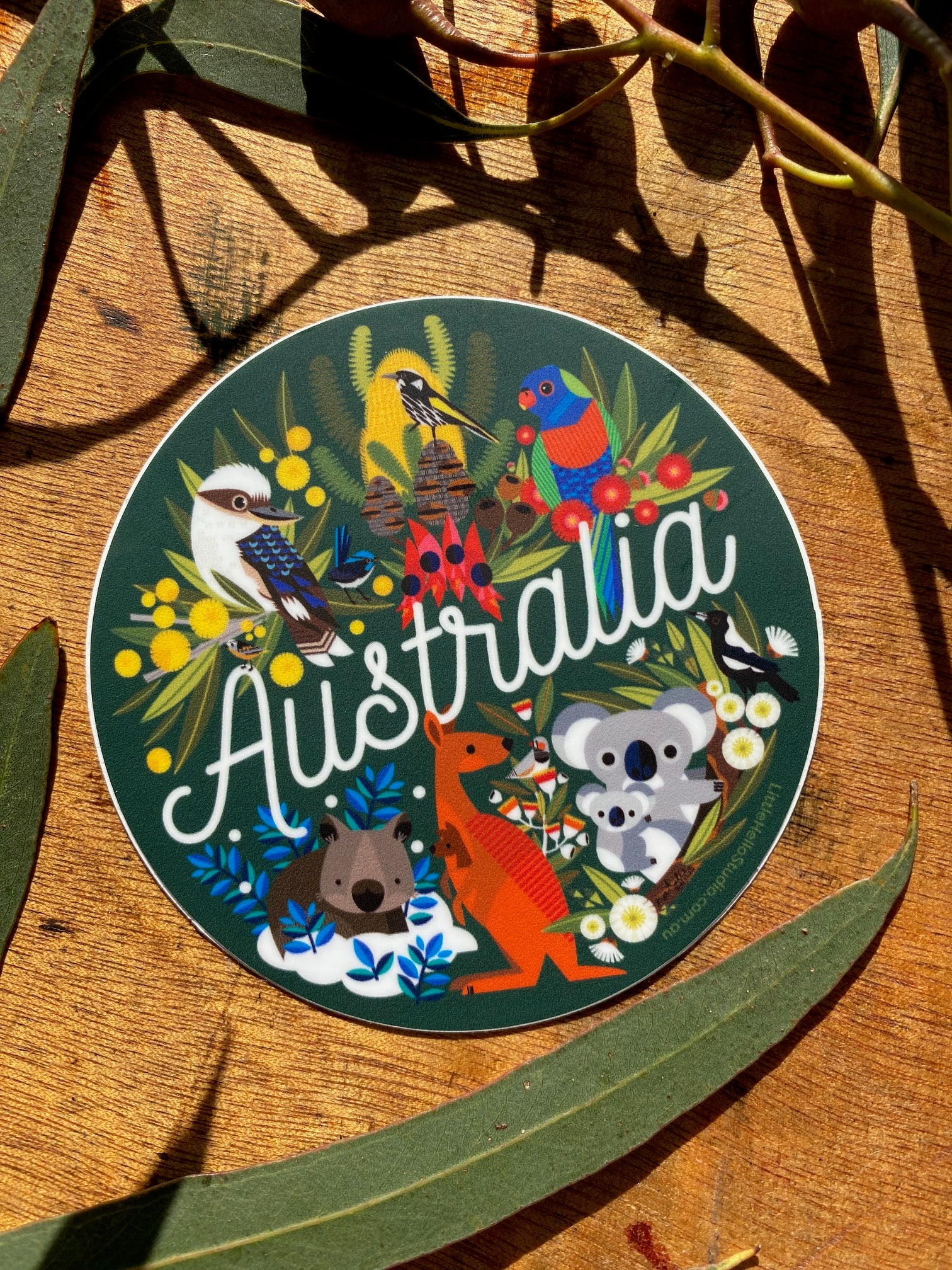 Australia Sticker – Little Hello Studio